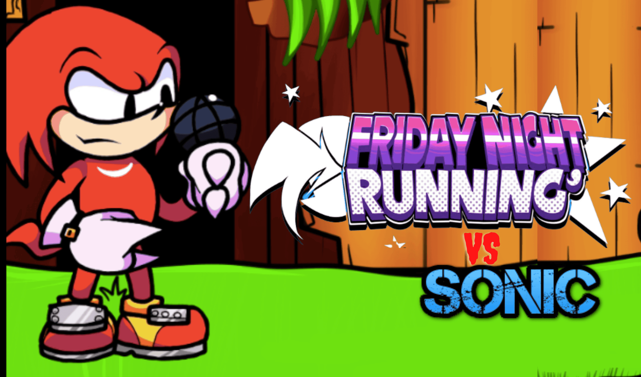 Knuckles Vs Sonic Rap Battle
